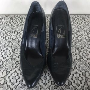 Joyce | Shoes | Vintage Joyce Navy Blue Pumps | Poshmark